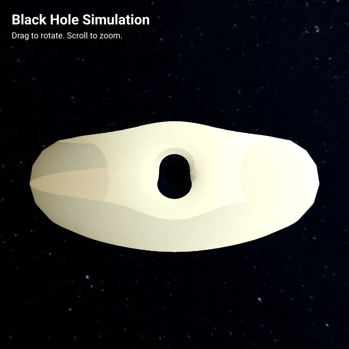 Black Hole Simulation