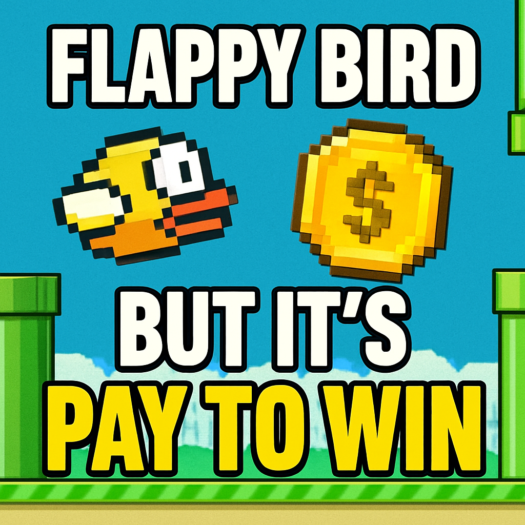Flappy Bird But Its Pay To Win