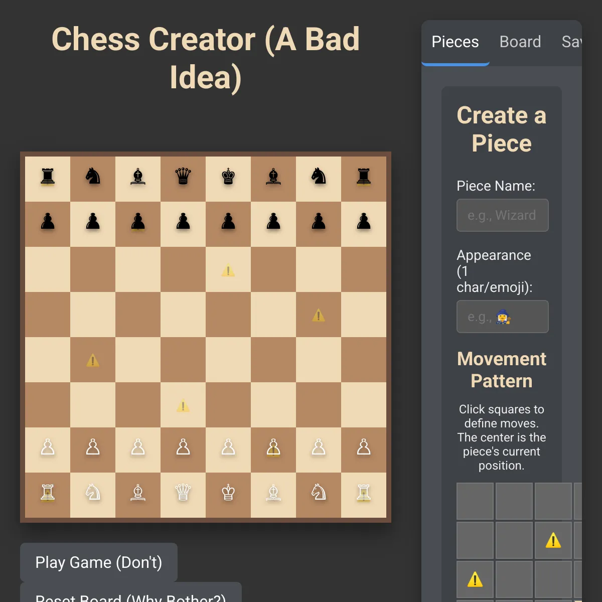 Chess Creator