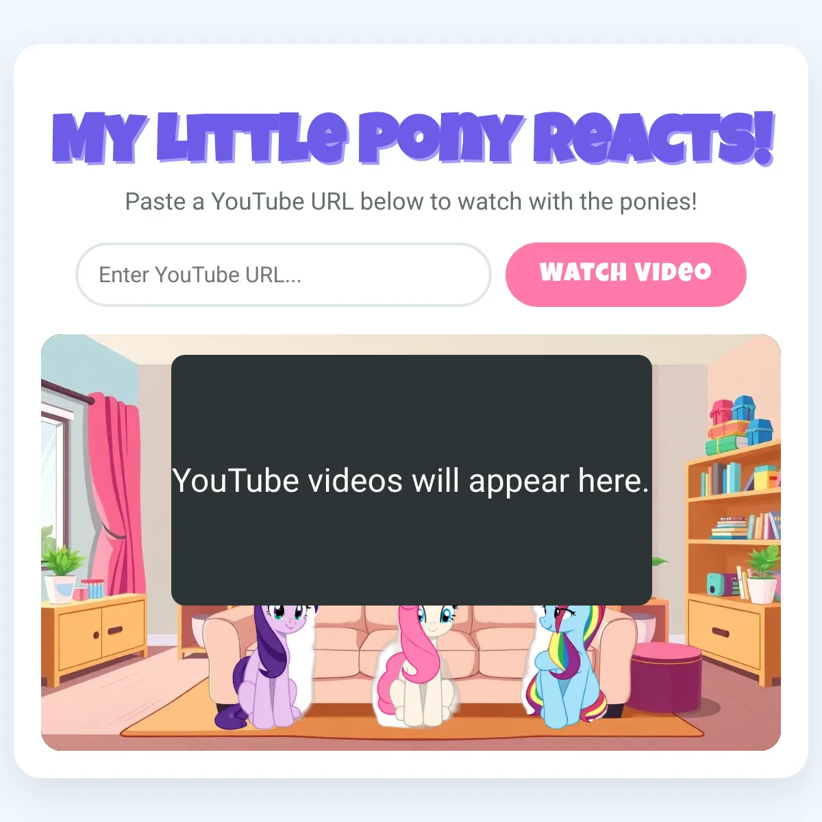 My Little Pony React