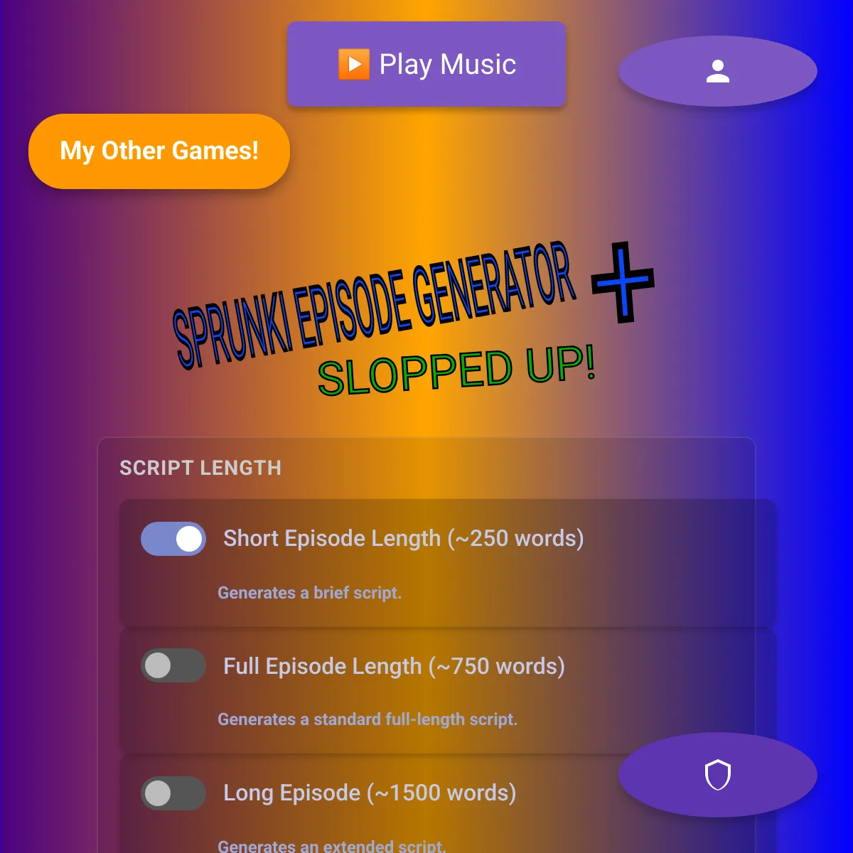 sprunki episode generator add-on+++