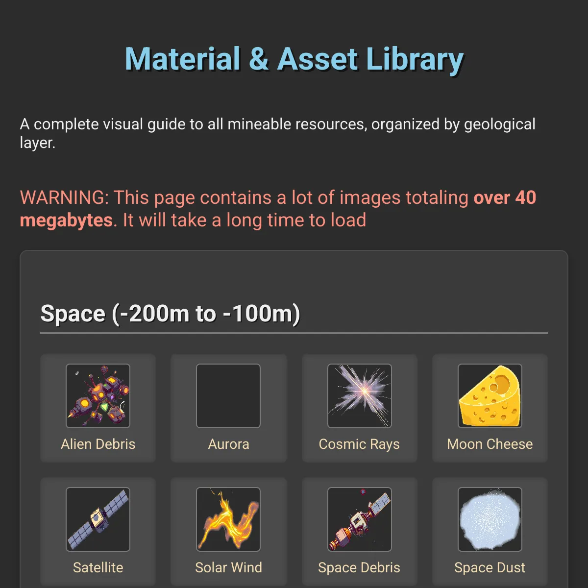 2D Mining Game - Asset Library