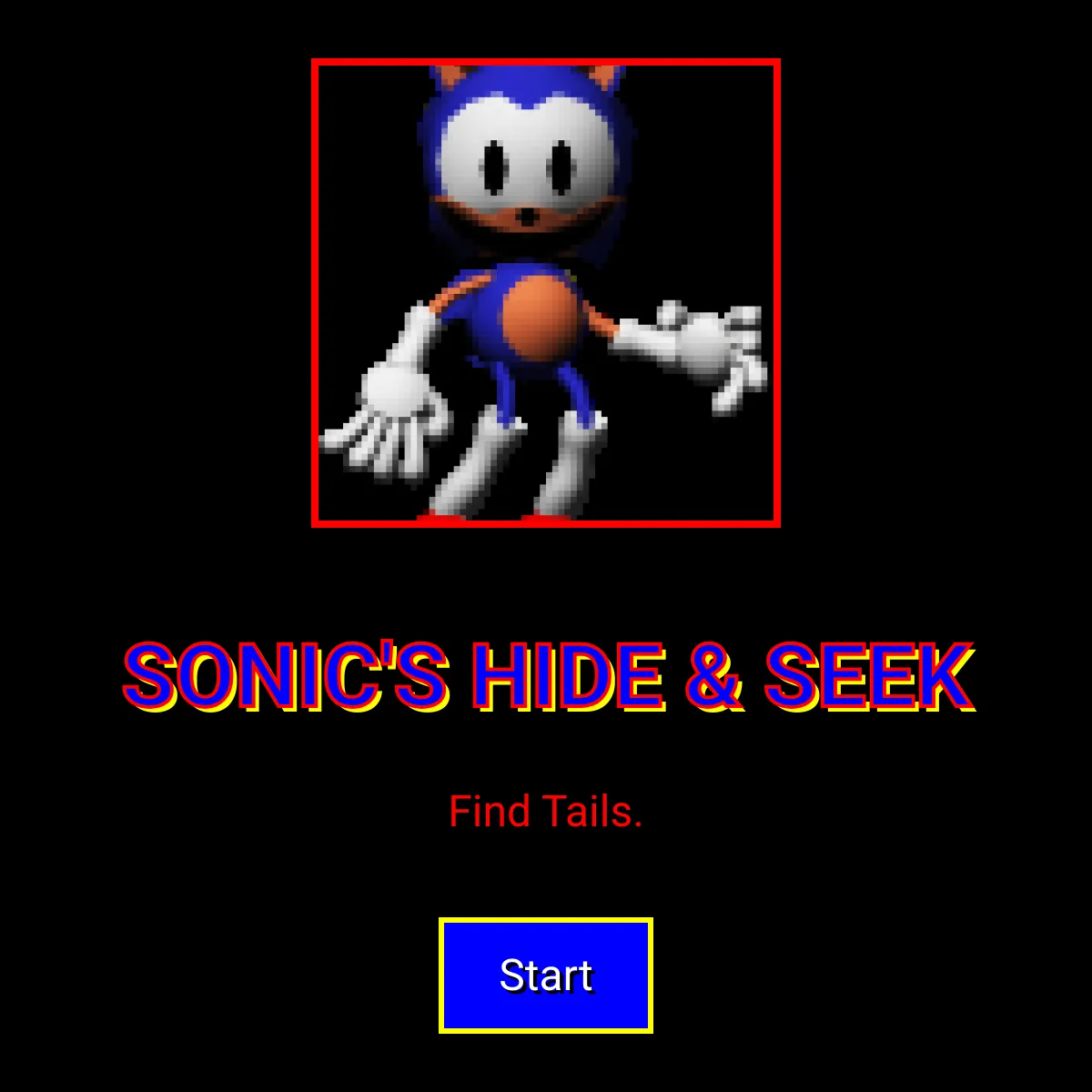 Sonic's Hide and Seek