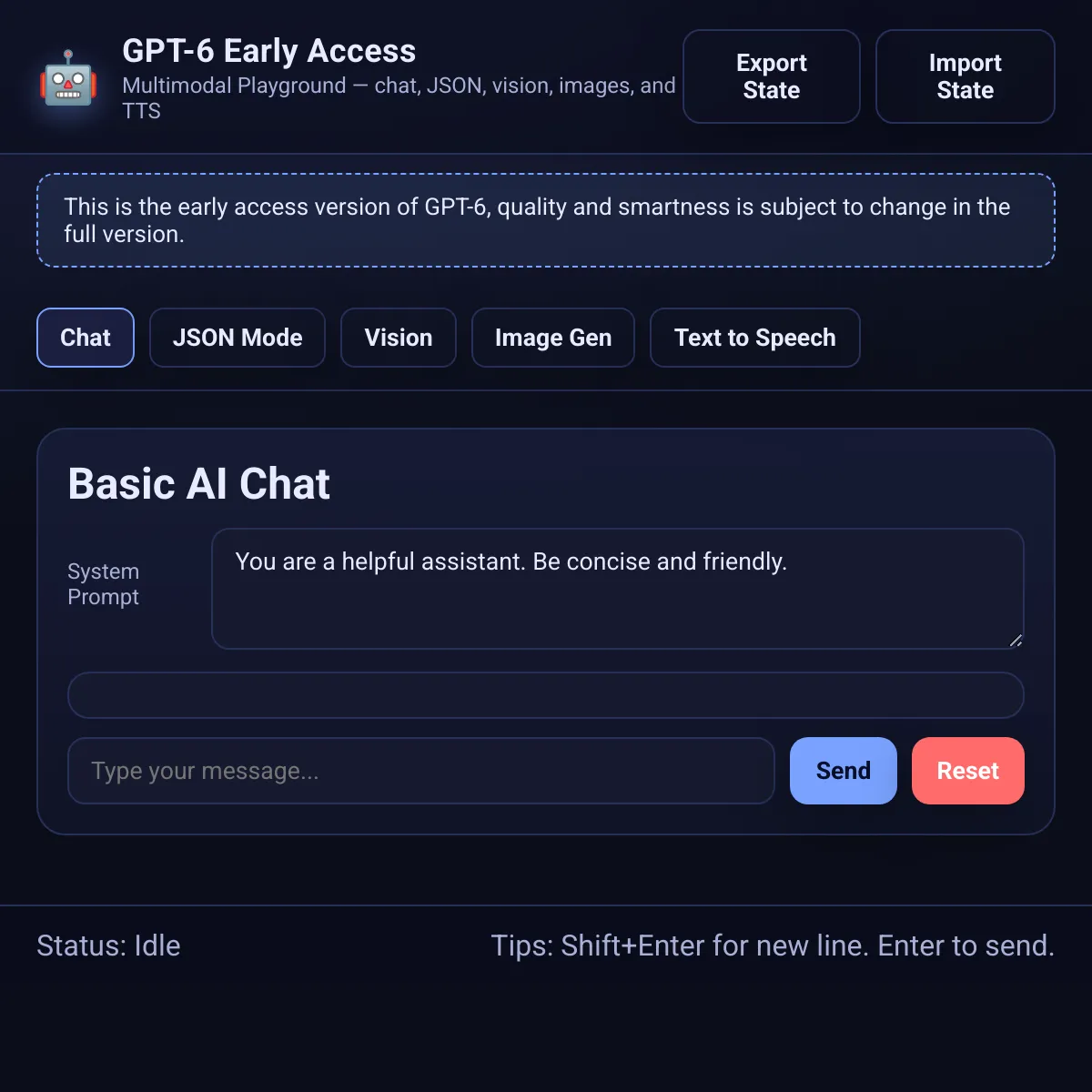 GPT-6 Early Access Version