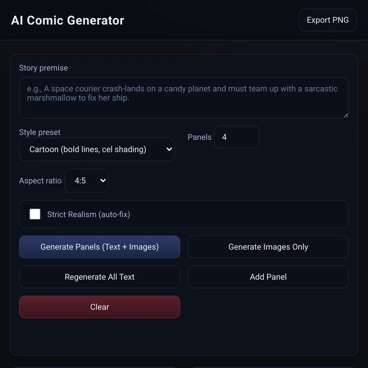 AI Comic Generator!