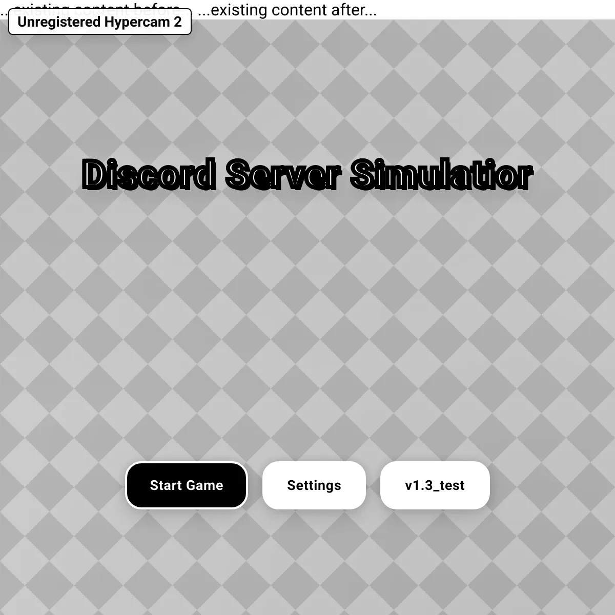 Discord Server Simulator - Test