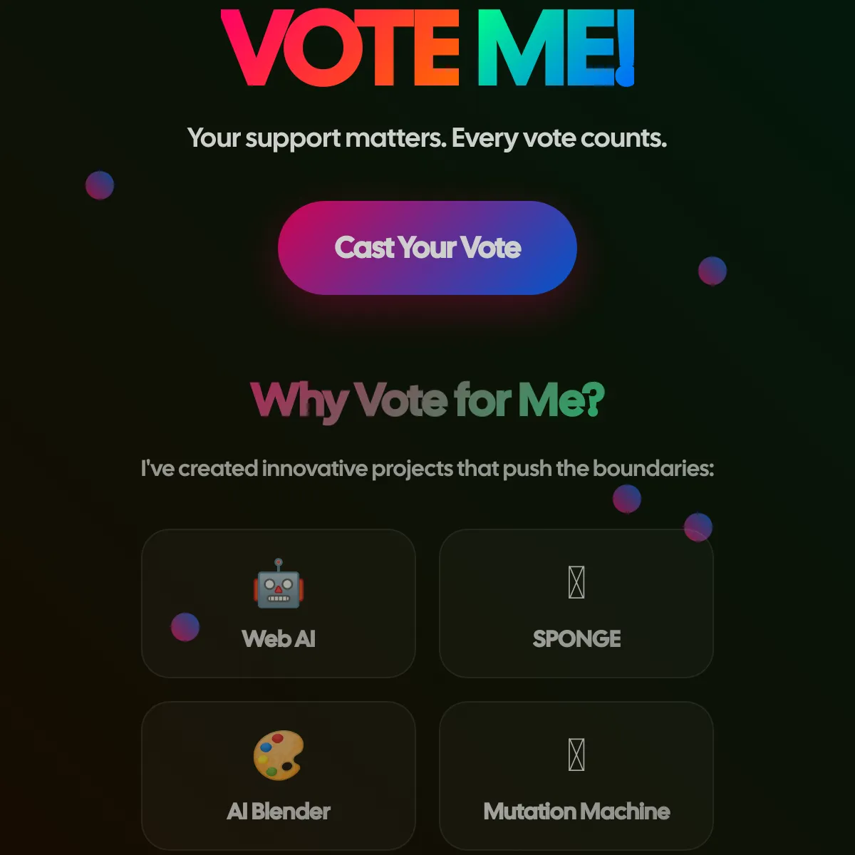Vote Me!