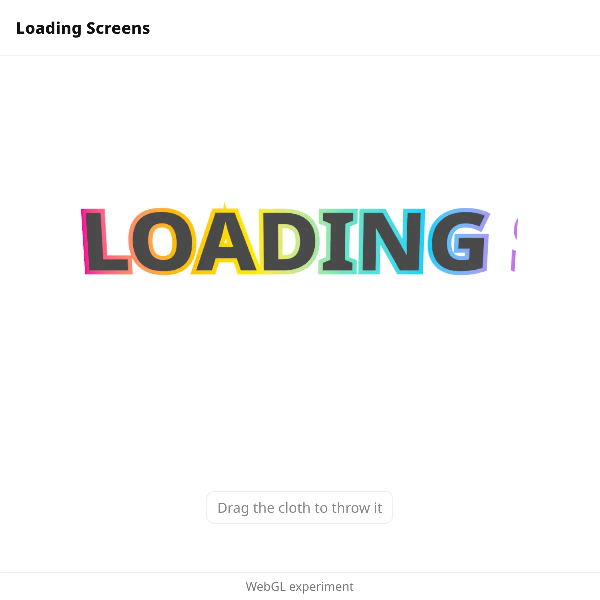 Loading Screens