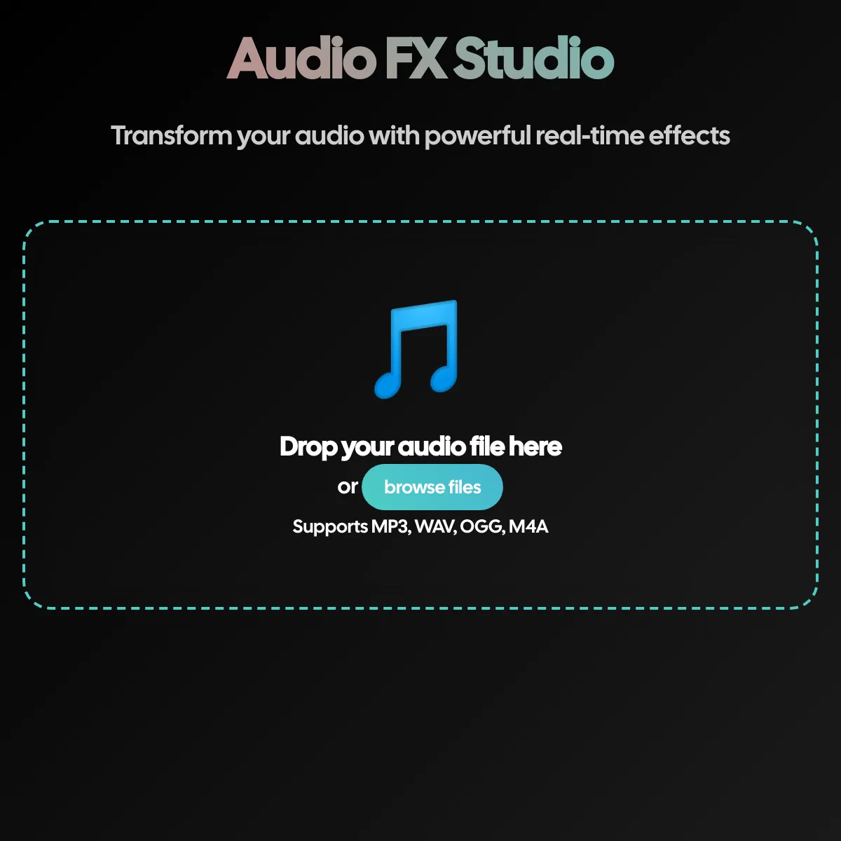 Audio FX Studio