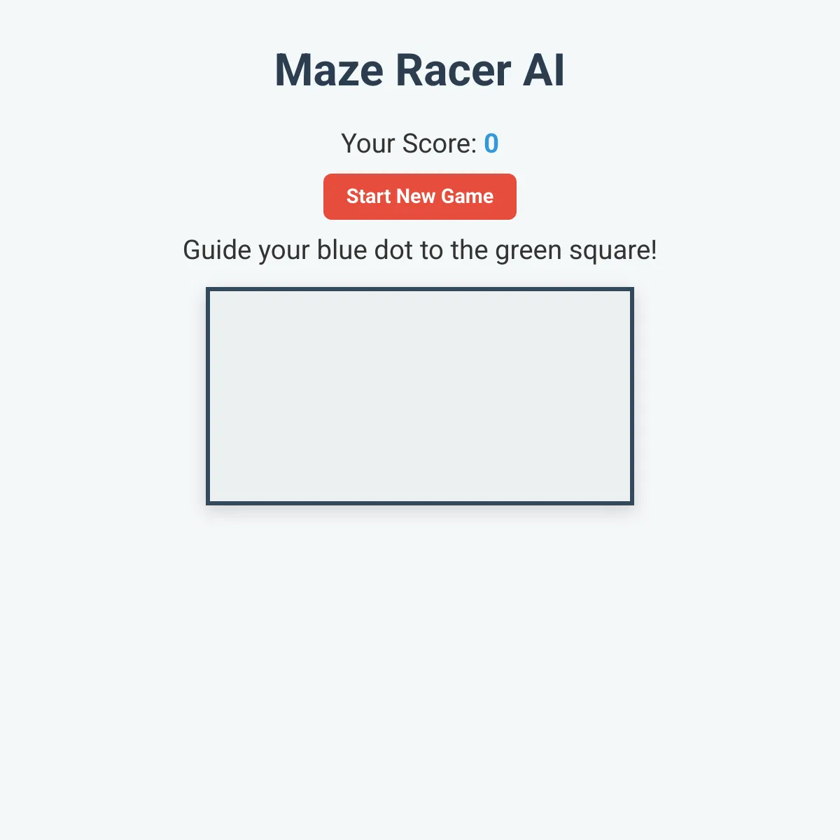 Maze Racer AI