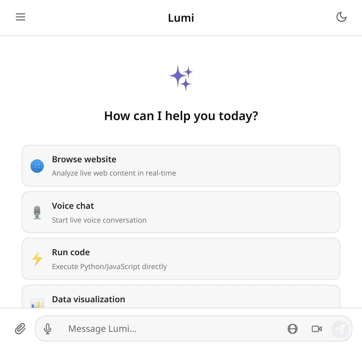 Lumi - Advanced AI Assistant