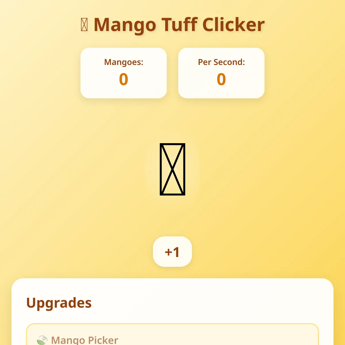 Mango Tuff Clicker