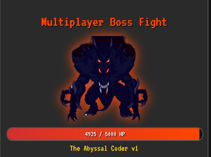 Multiplayer AI Boss Fight