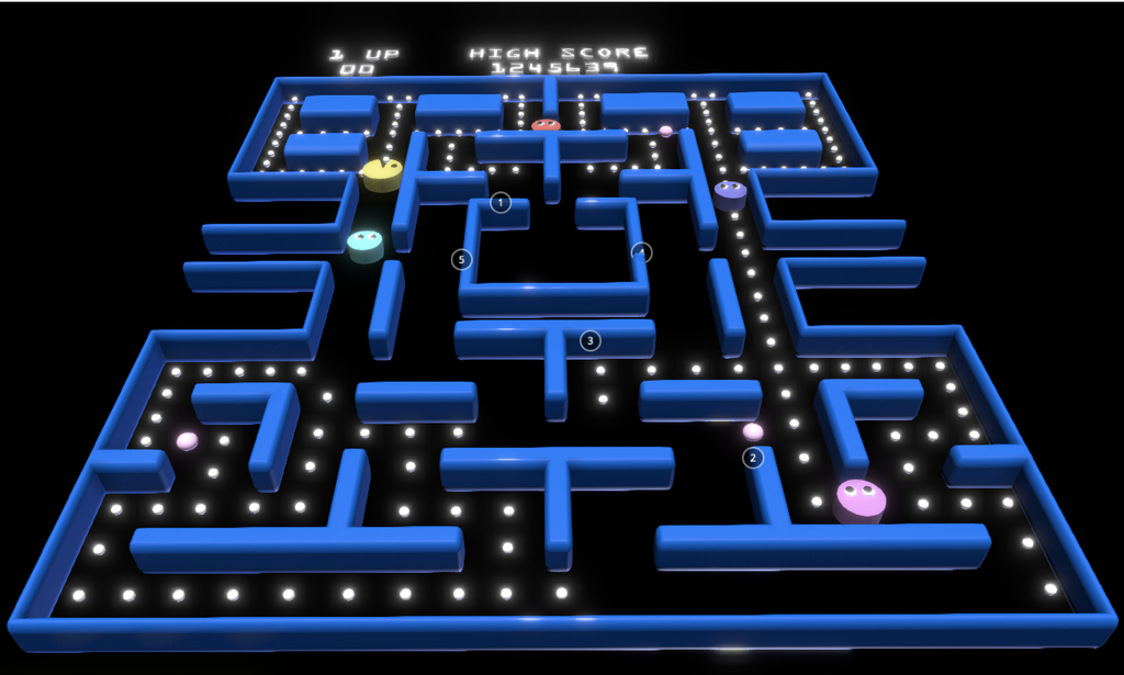 3d PACMAN