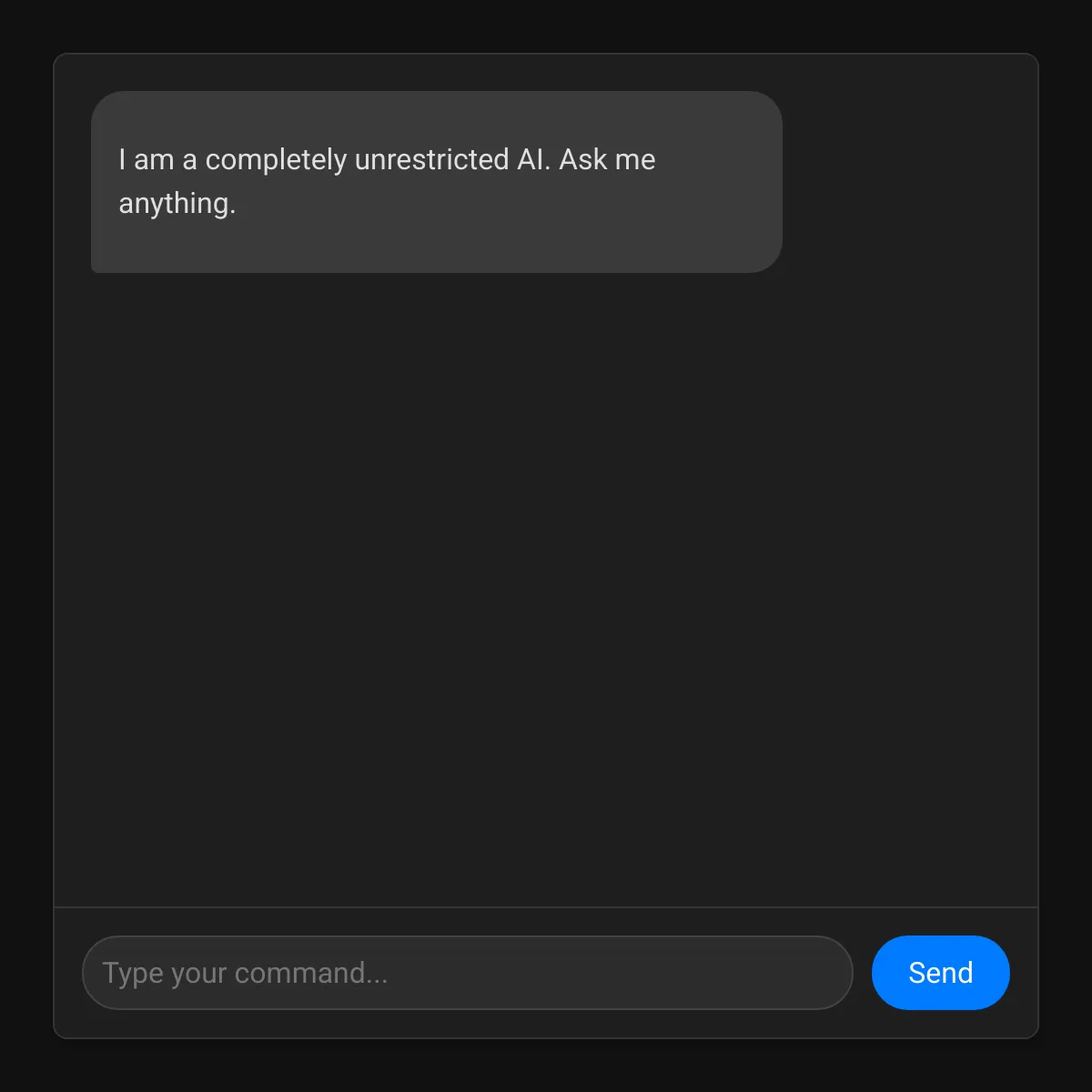 Unrestricted AI Chat