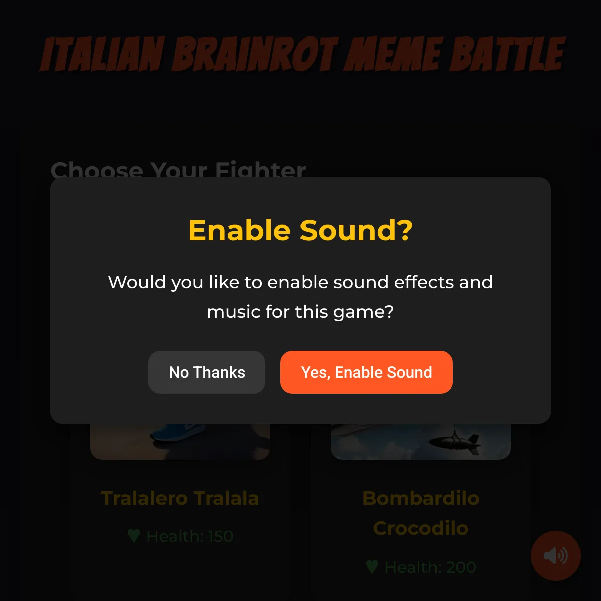 Italian Brainrot Meme Battle (New update after a long time!)