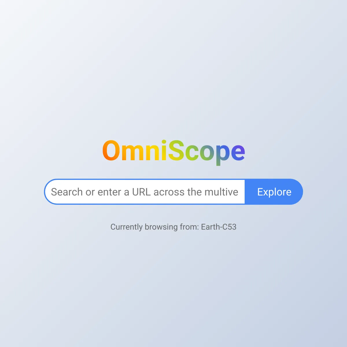 OmniScope: Multiversal Web Explorer