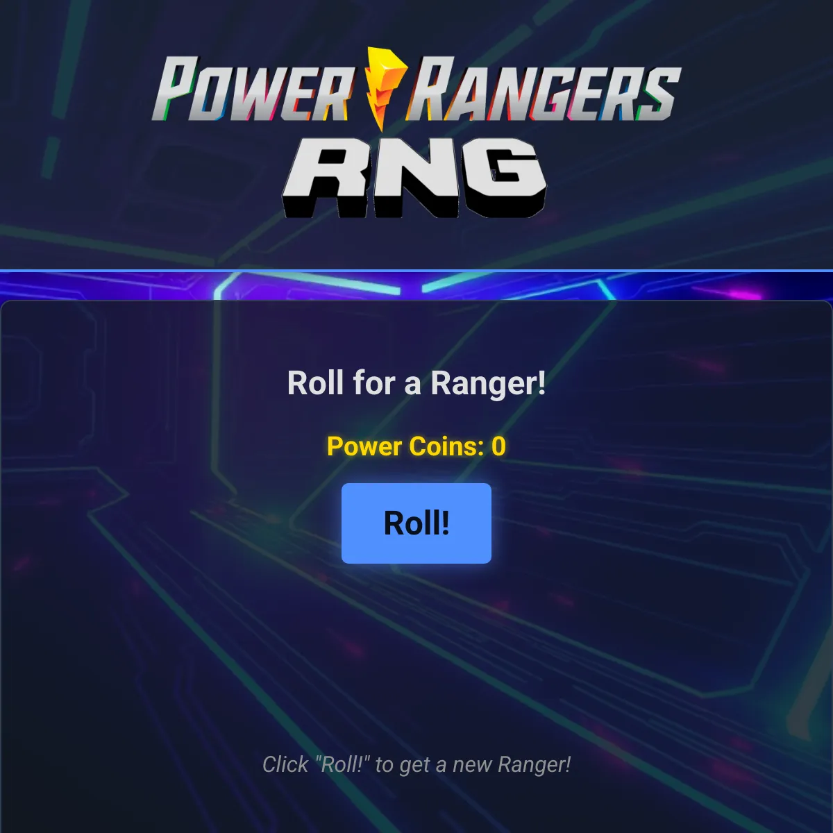 Power Rangers RNG