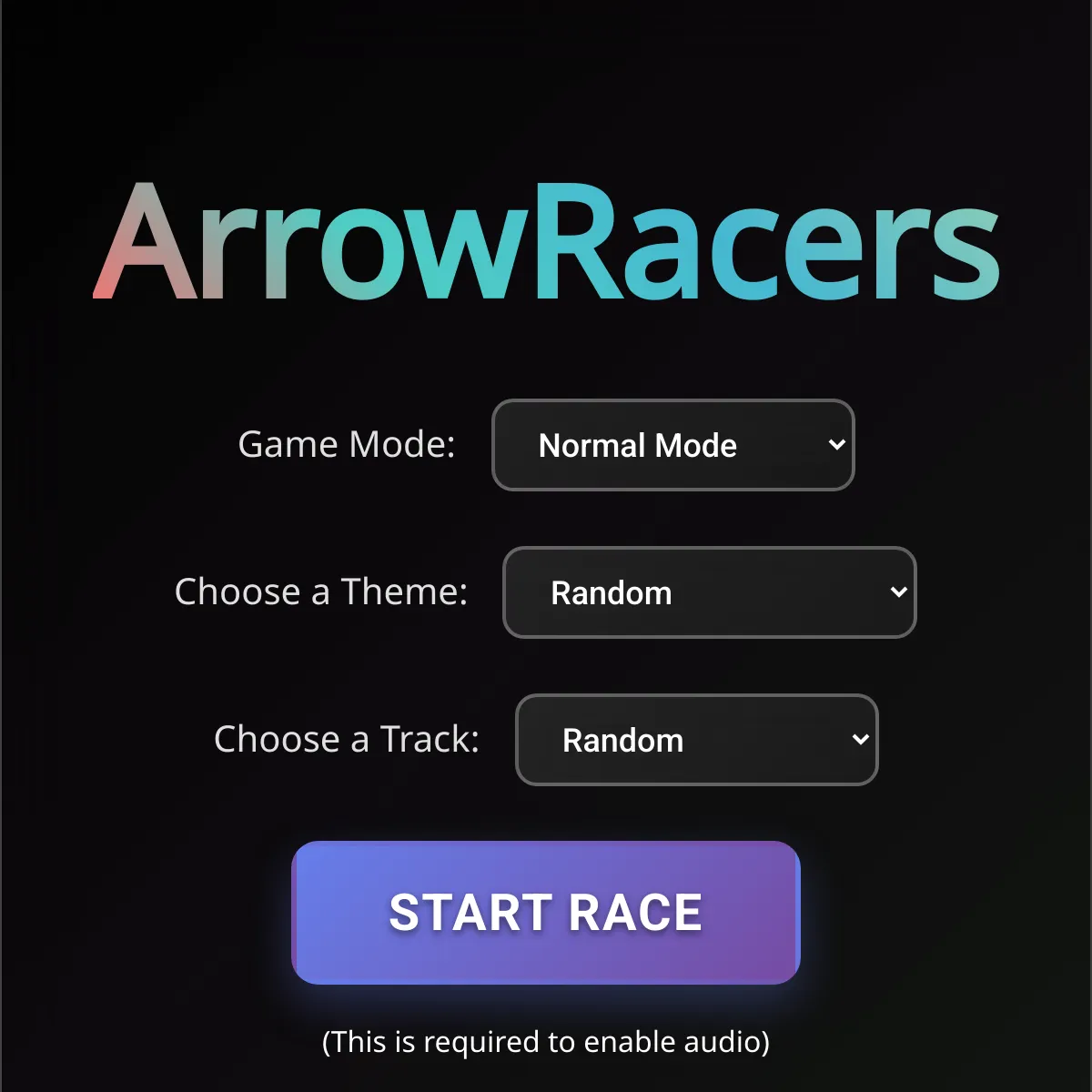 ArrowRacers but i made it better