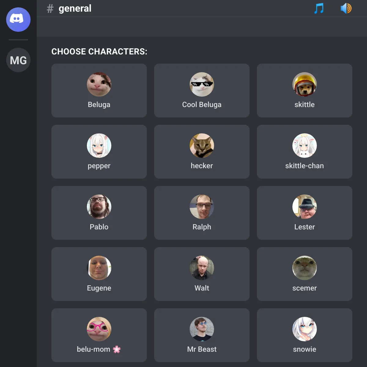 Beluga's discord show