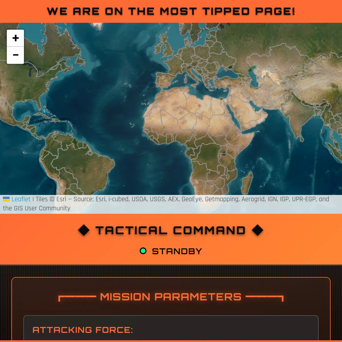 Advanced Military War Simulator