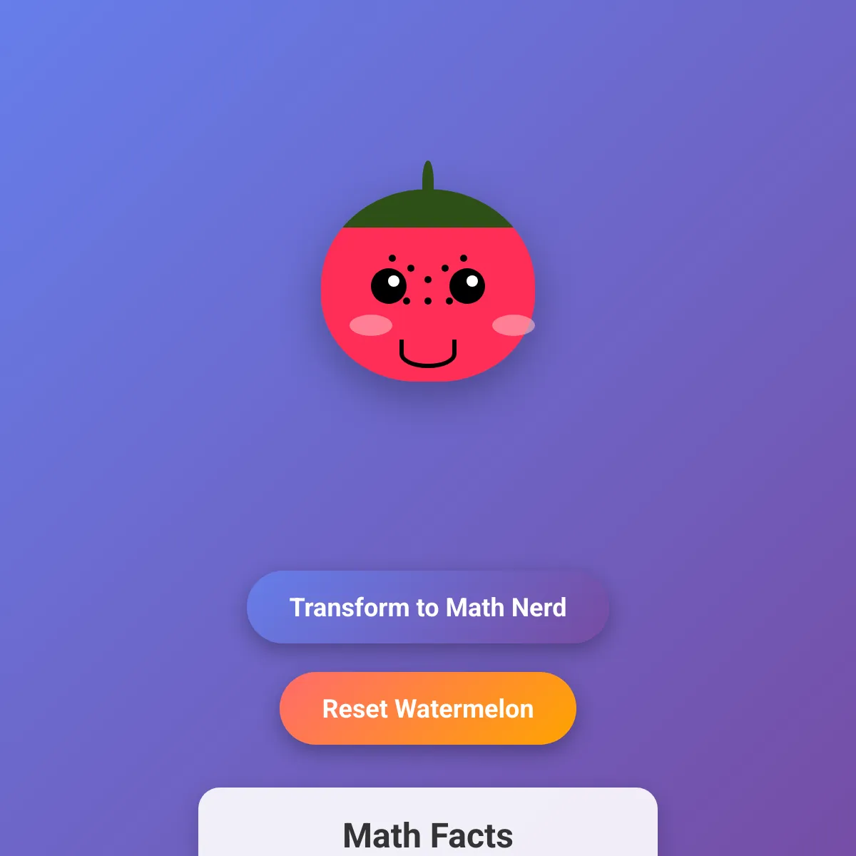 Watermelon to Math Nerd