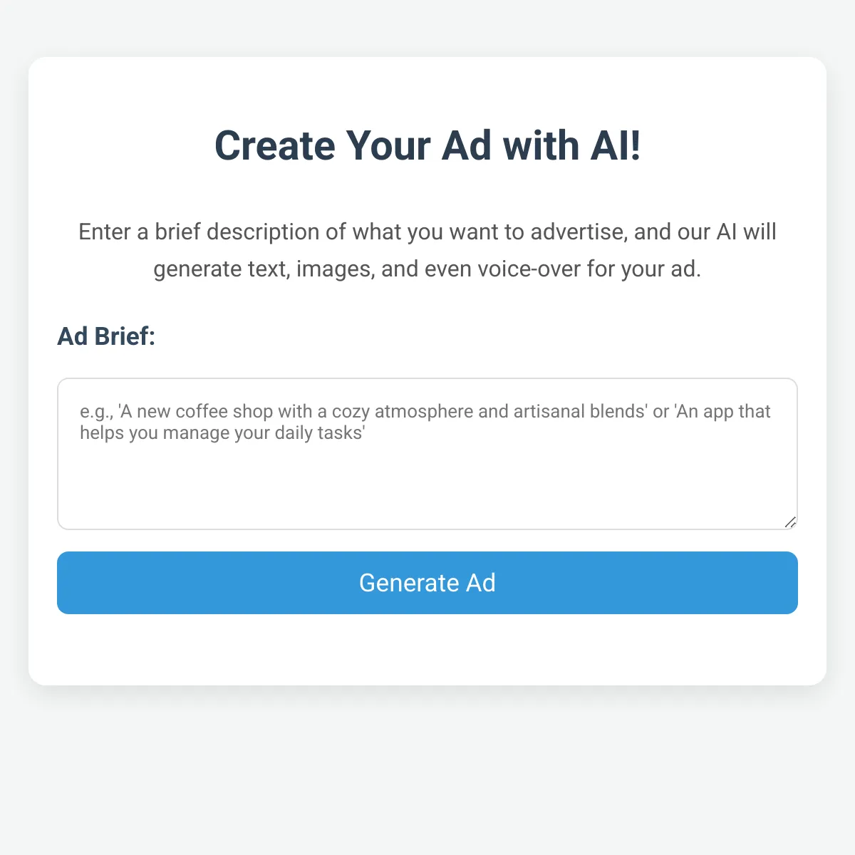 AI Ad Creator