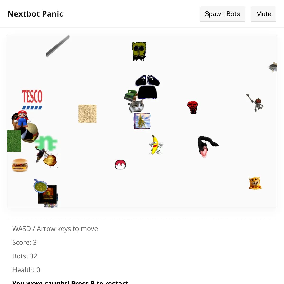 Nextbot Panic — Averstone Runs Fast