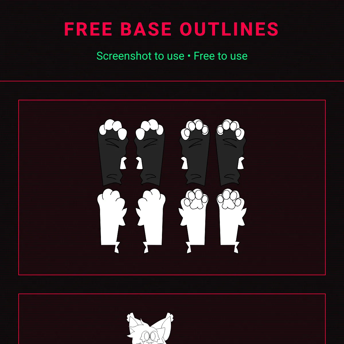 FREE BASE OUTLINES