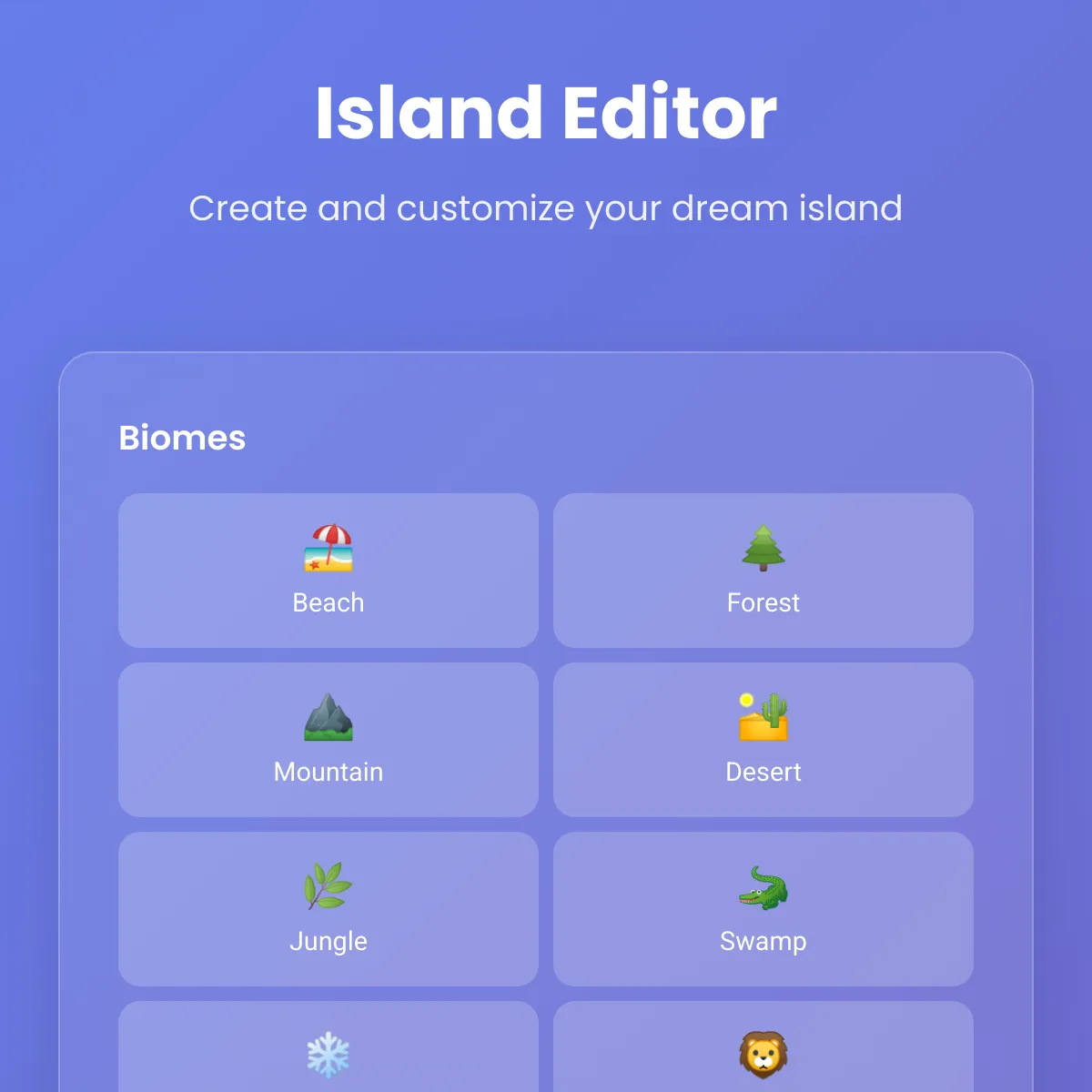 island maker