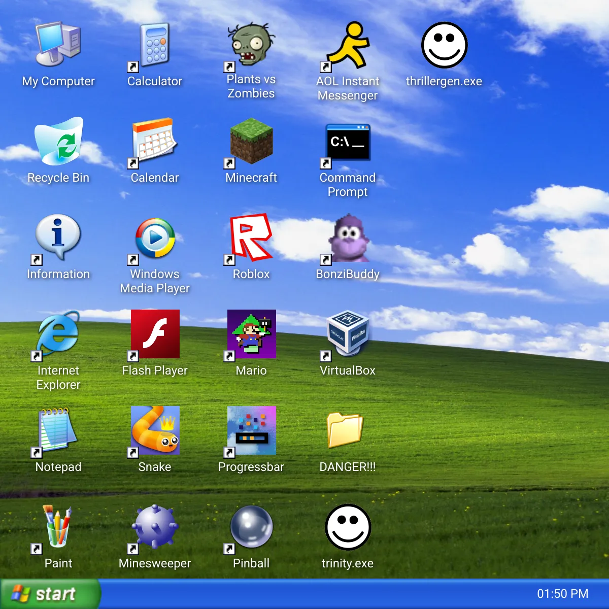 Windows XP Simulator with AI Internet