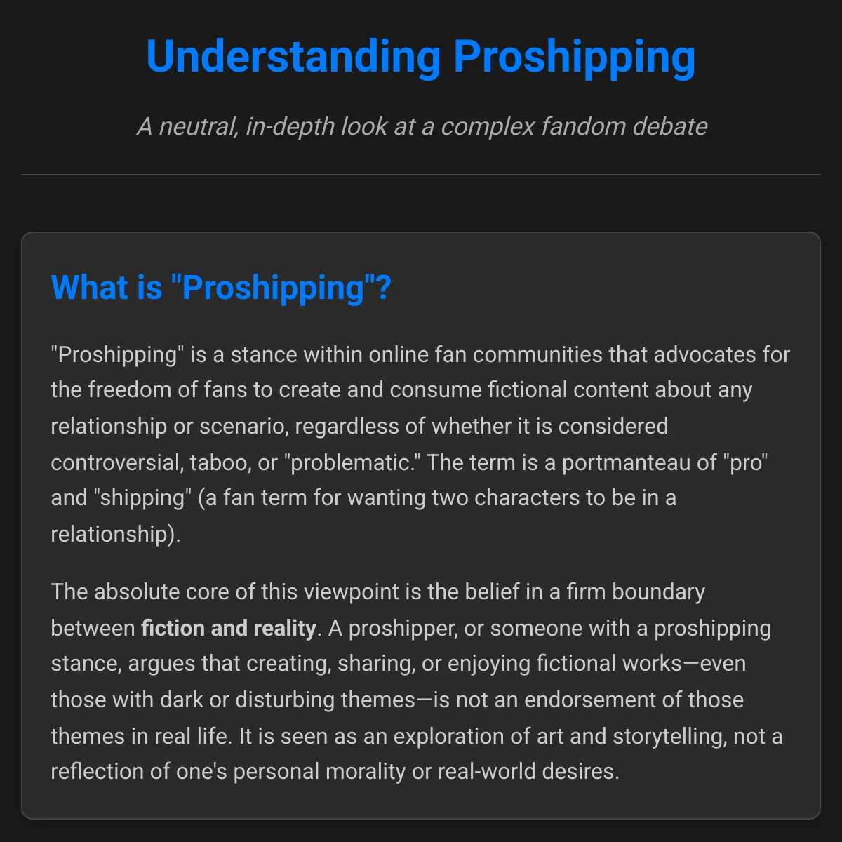 About Proshipping