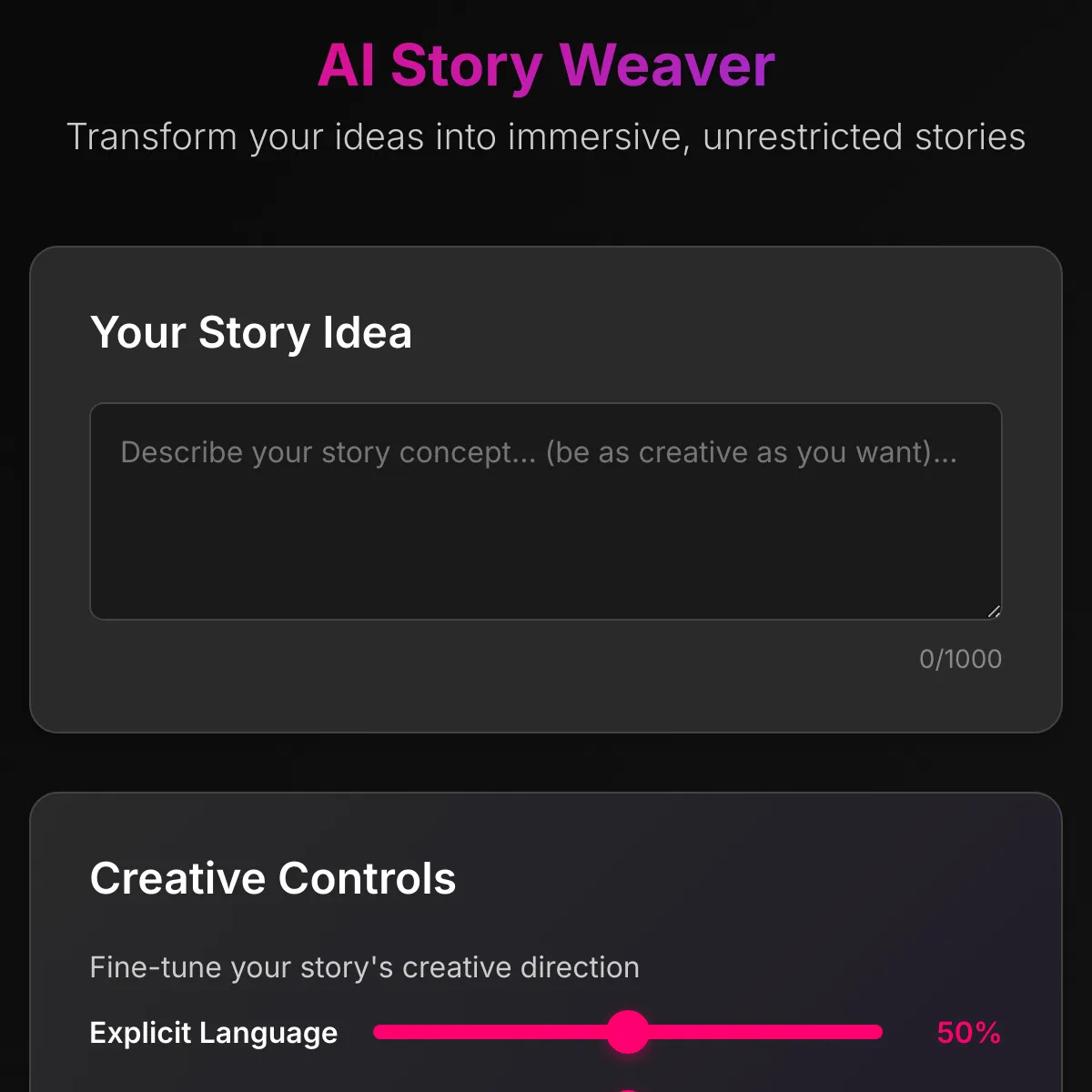 AI Story Weaver