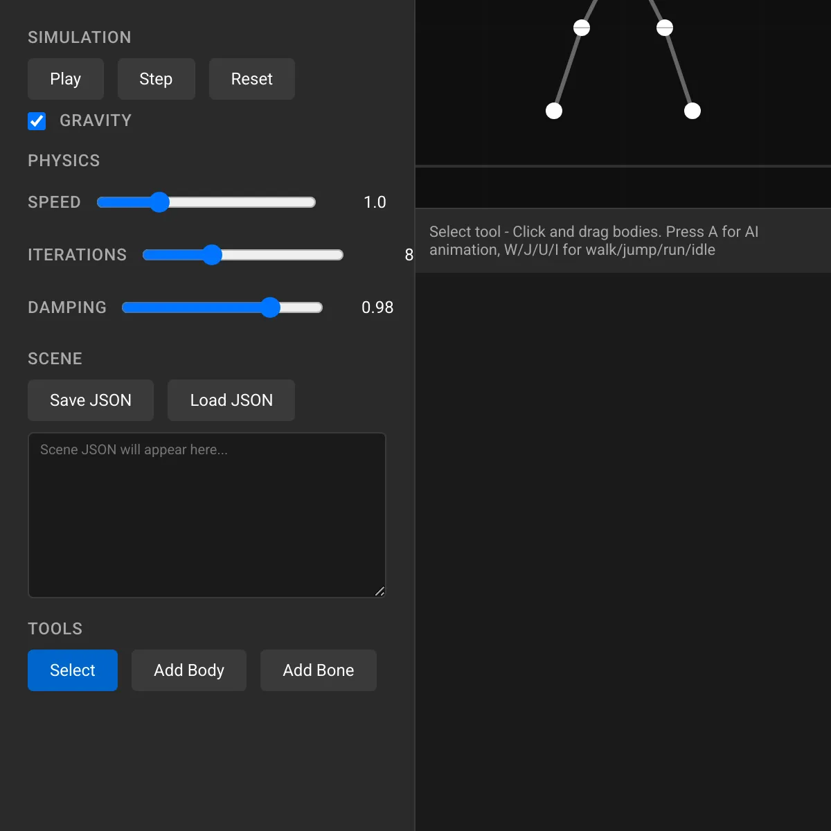 Stickman 2D Assembly Sandbox