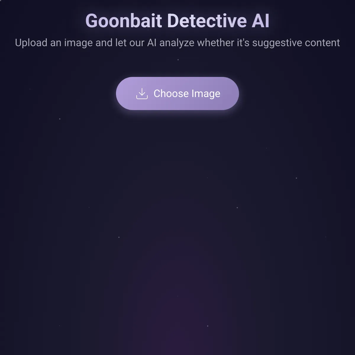 Goonbait Detector