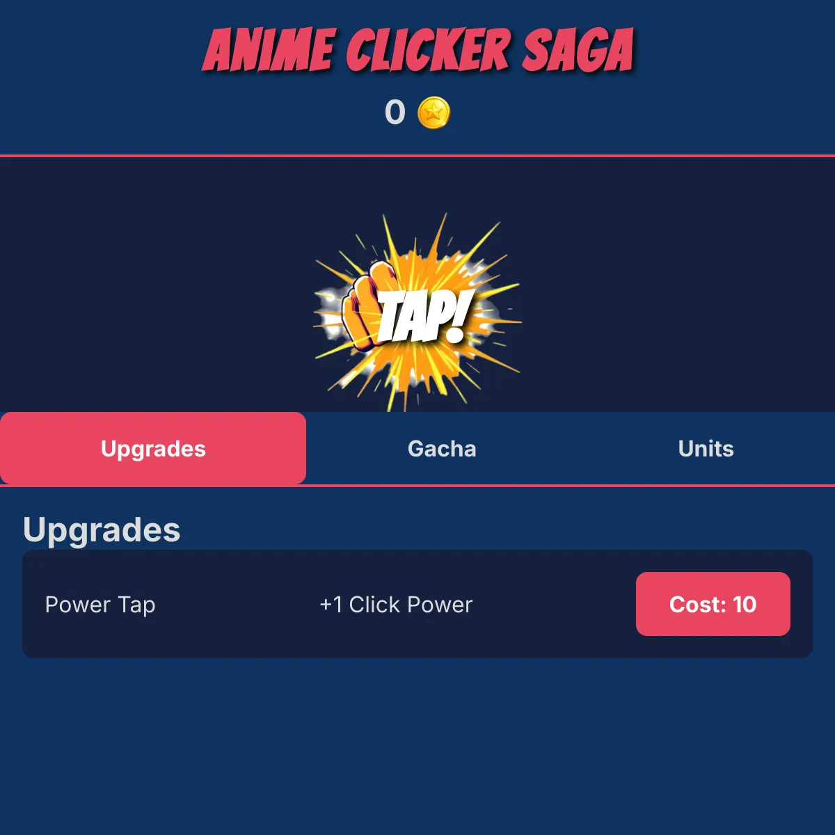 Anime Clicker Saga