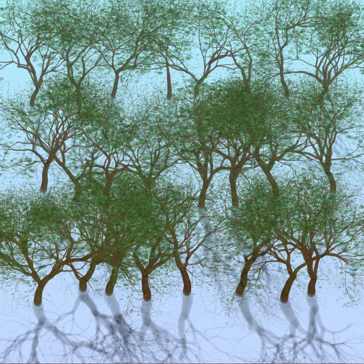 Realistic Digital Trees