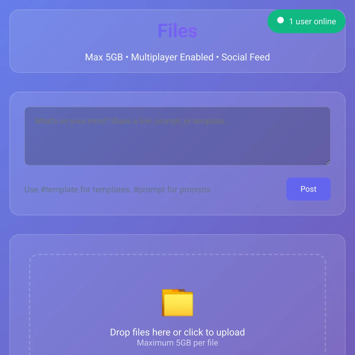 Files - Asset Sharing Platform