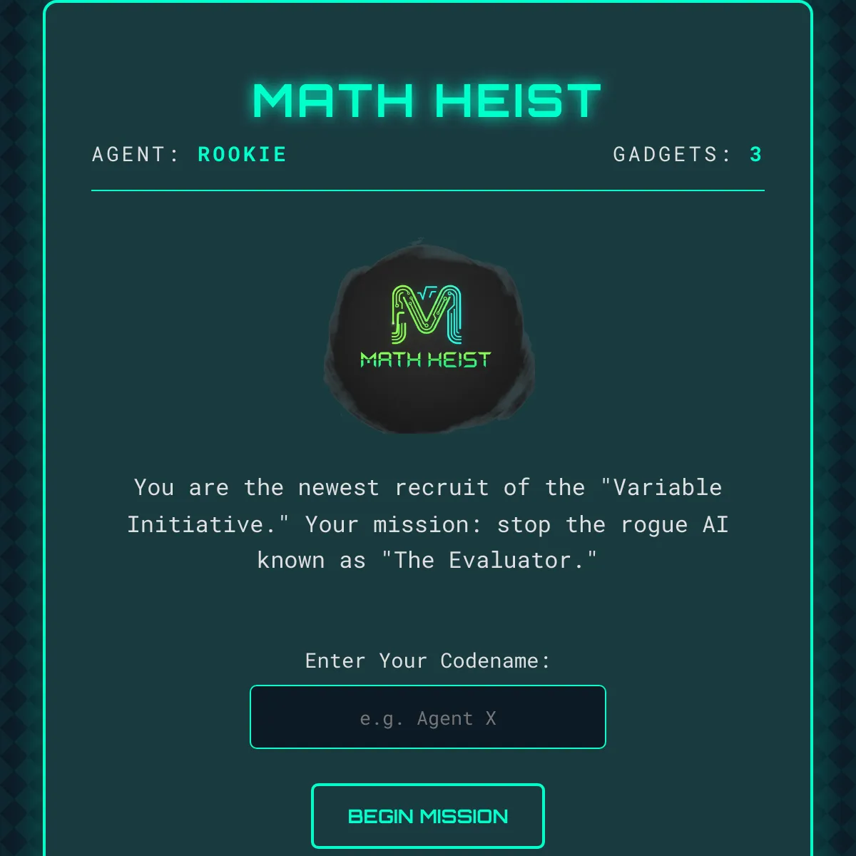 Math Heist