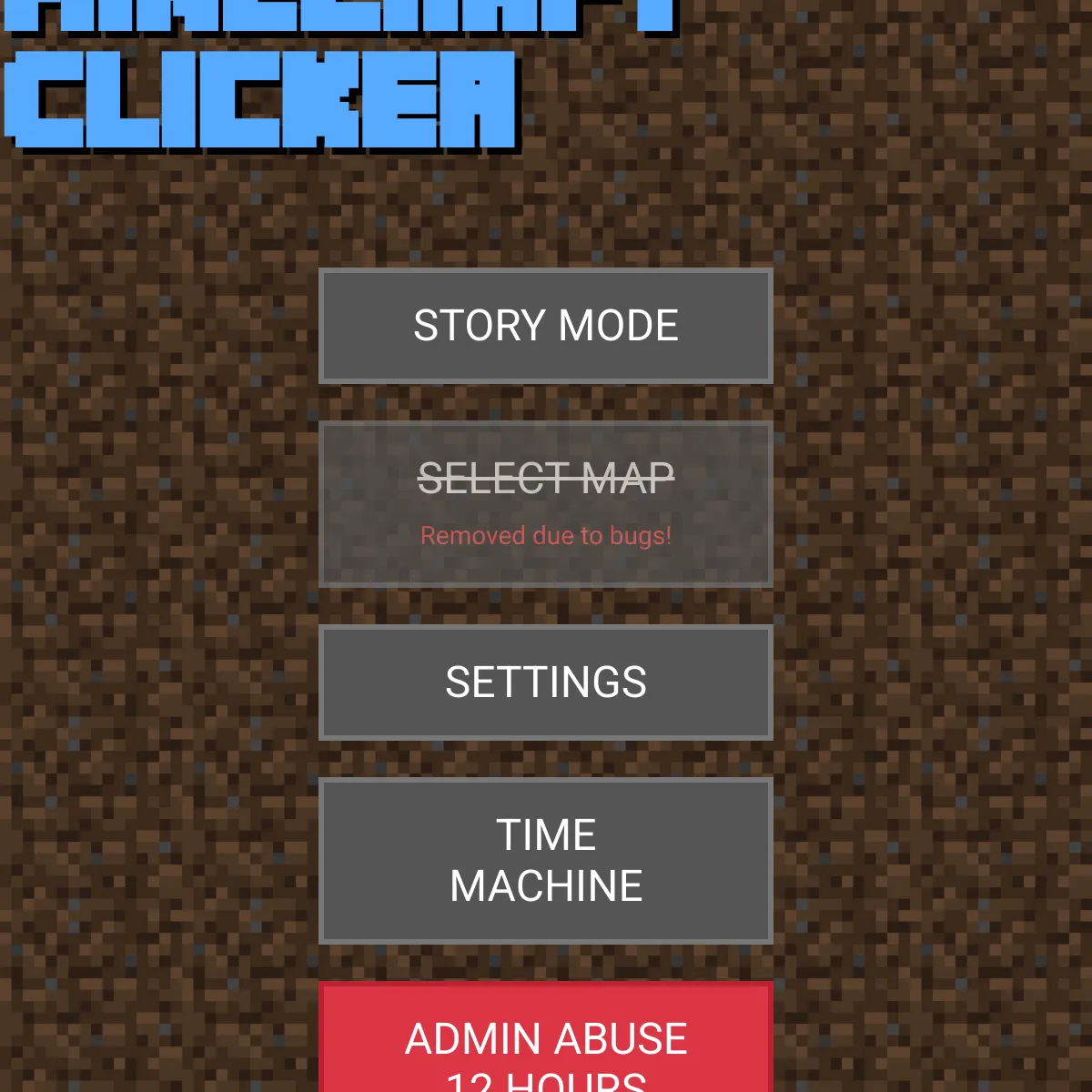 Minecraft Clicker
