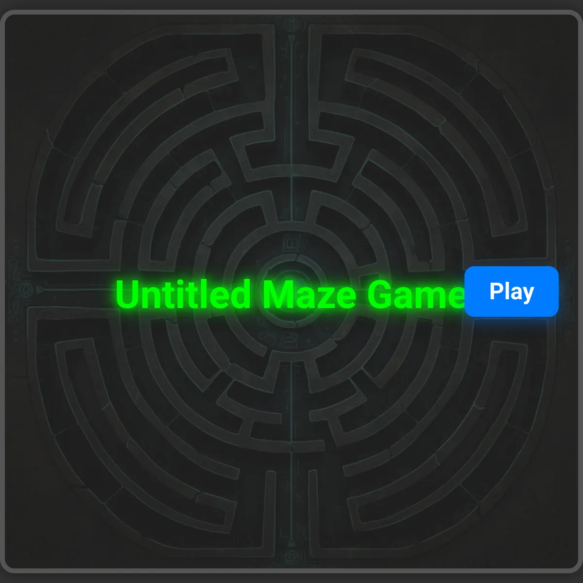 Untitled Maze Game