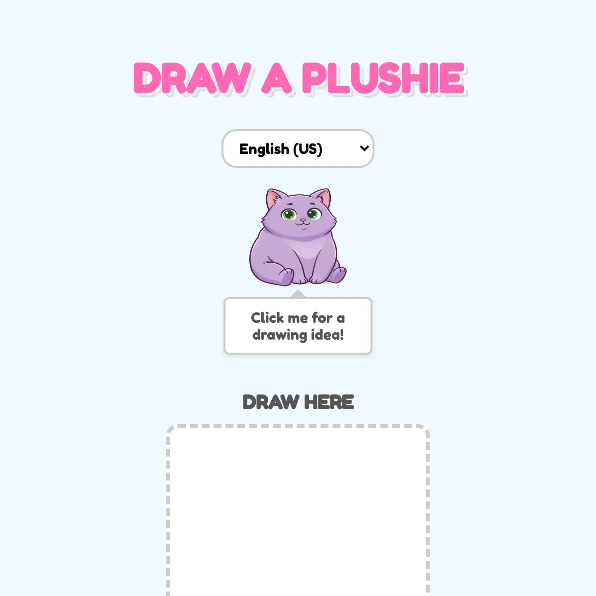 DRAW A PLUSHIE