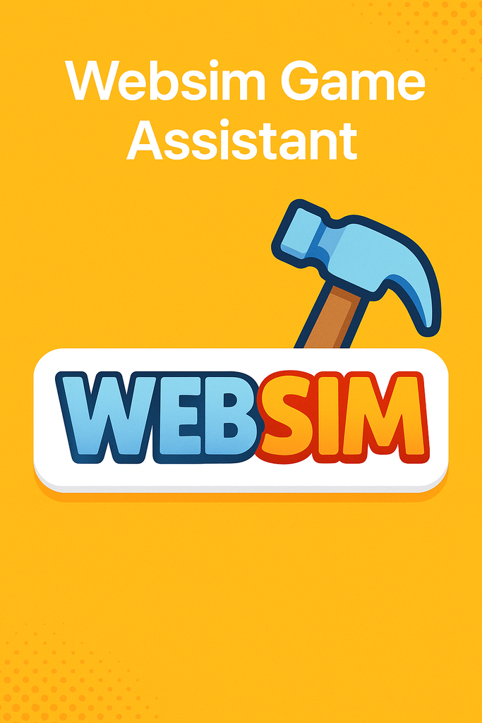 Websim Game Assistant