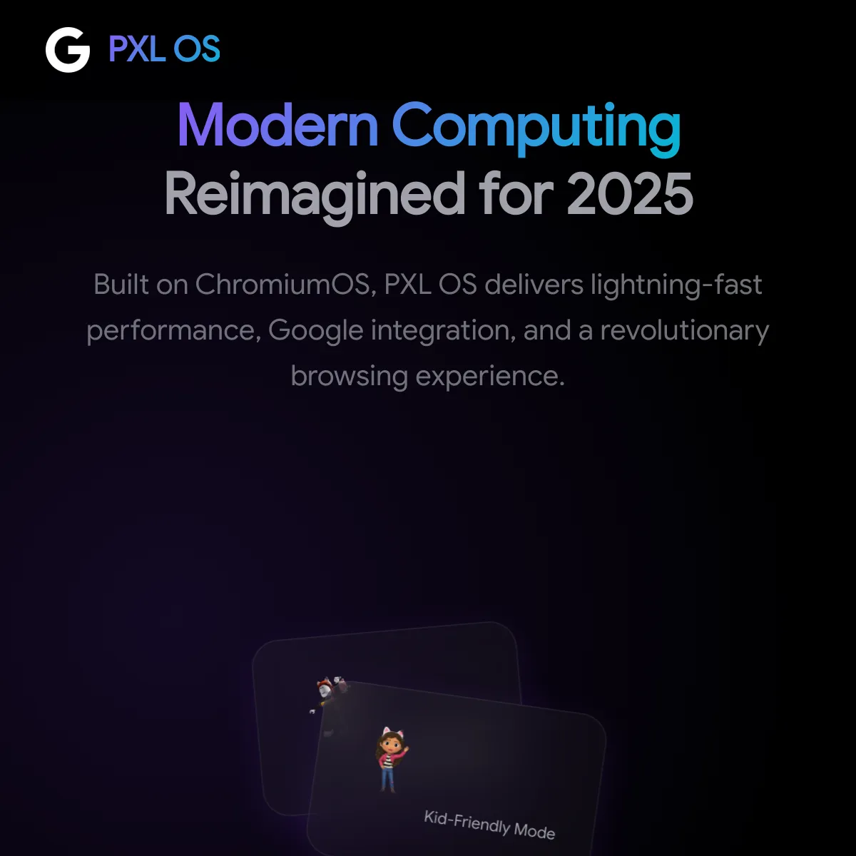PXL OS - Modern Computing Reimagined