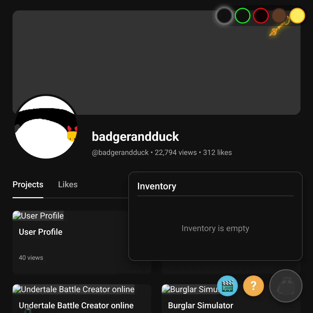 @badgerandduck's Profile – websim.com