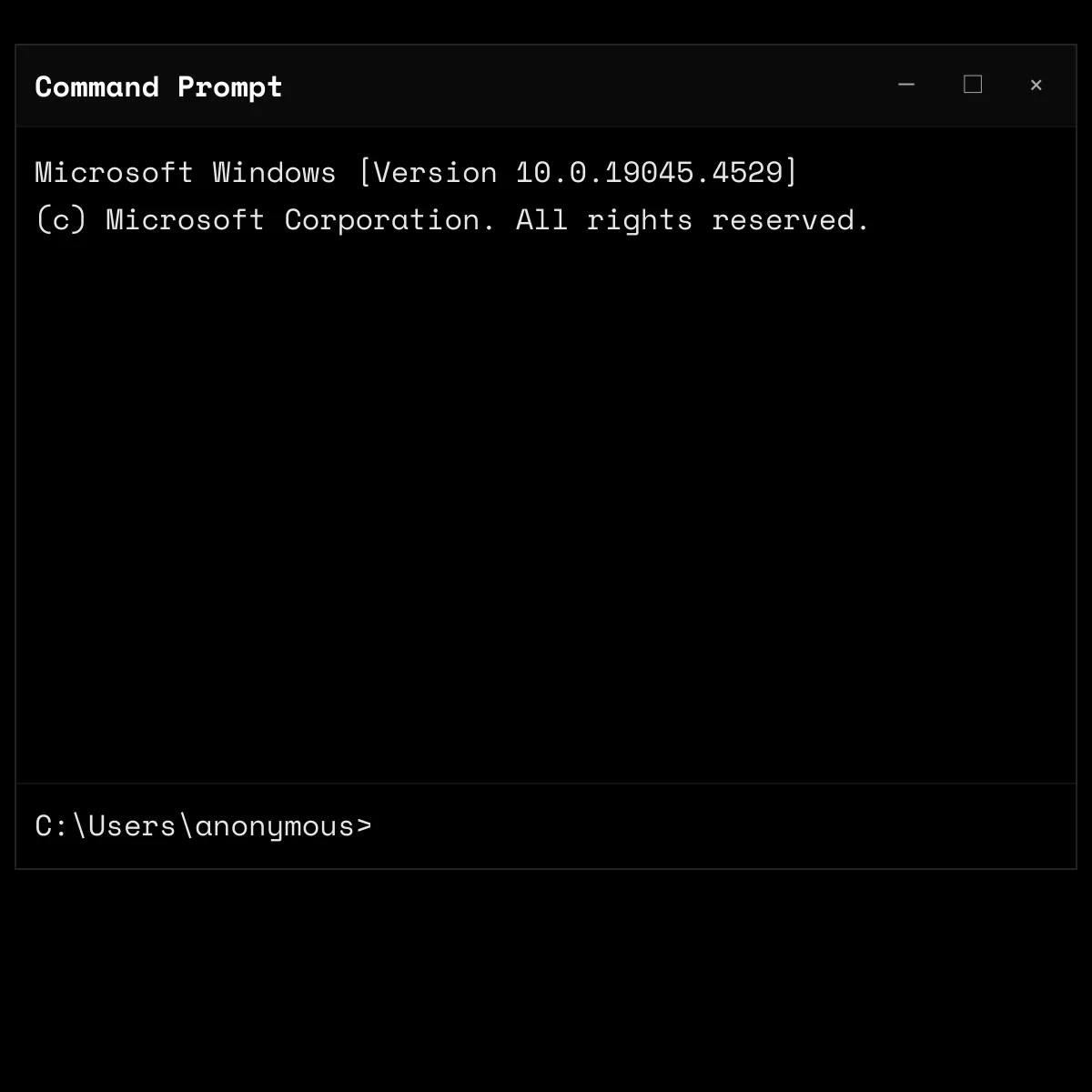 AI Command Prompt