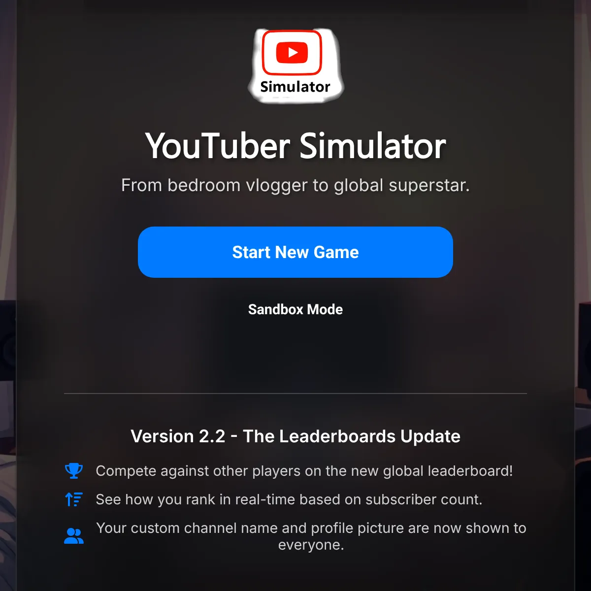 YouTuber Simulator