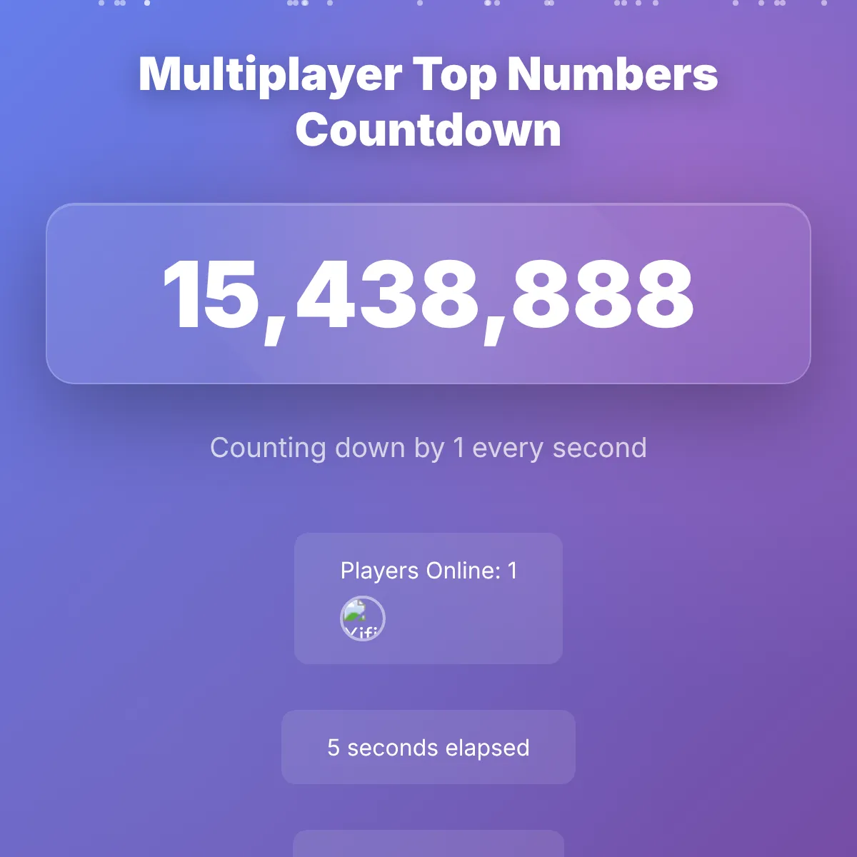 Top Numbers Countdown