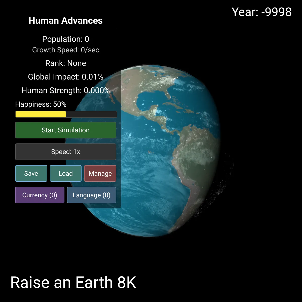 Raise an Earth