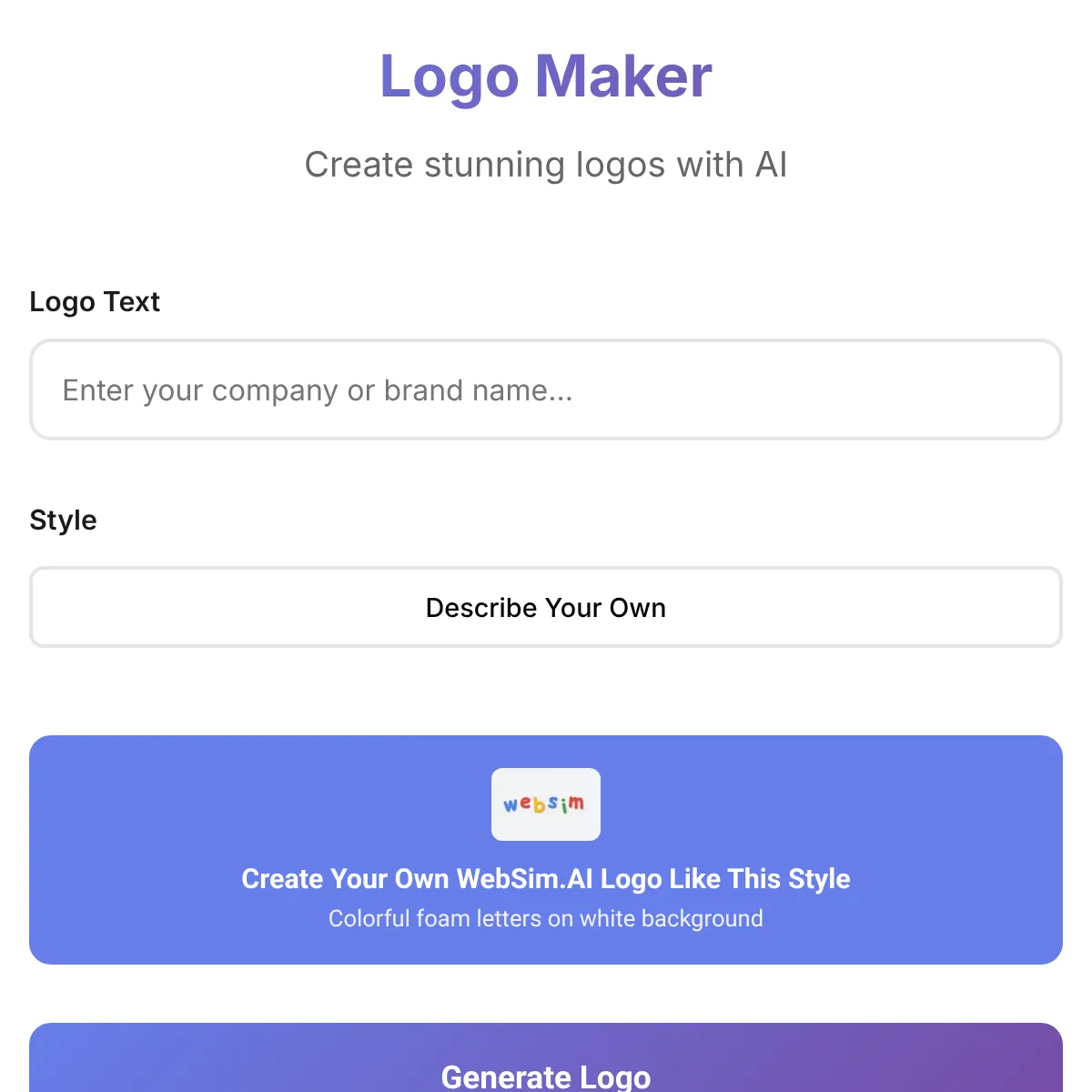 Custom Logo Maker